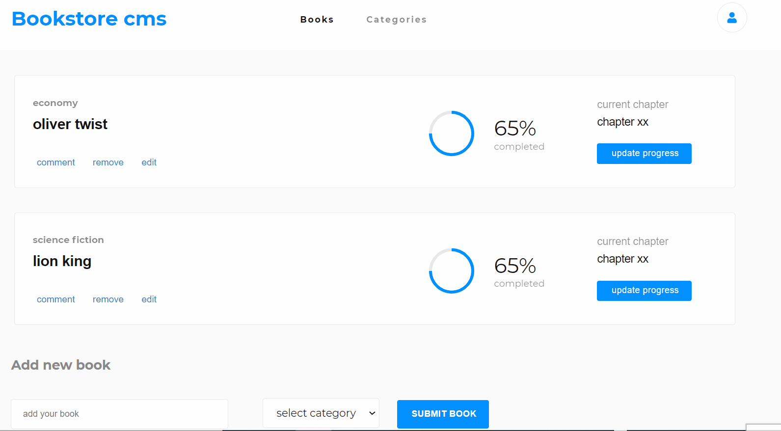 Bookstore This Is A Web Application Built Using React And Redux To